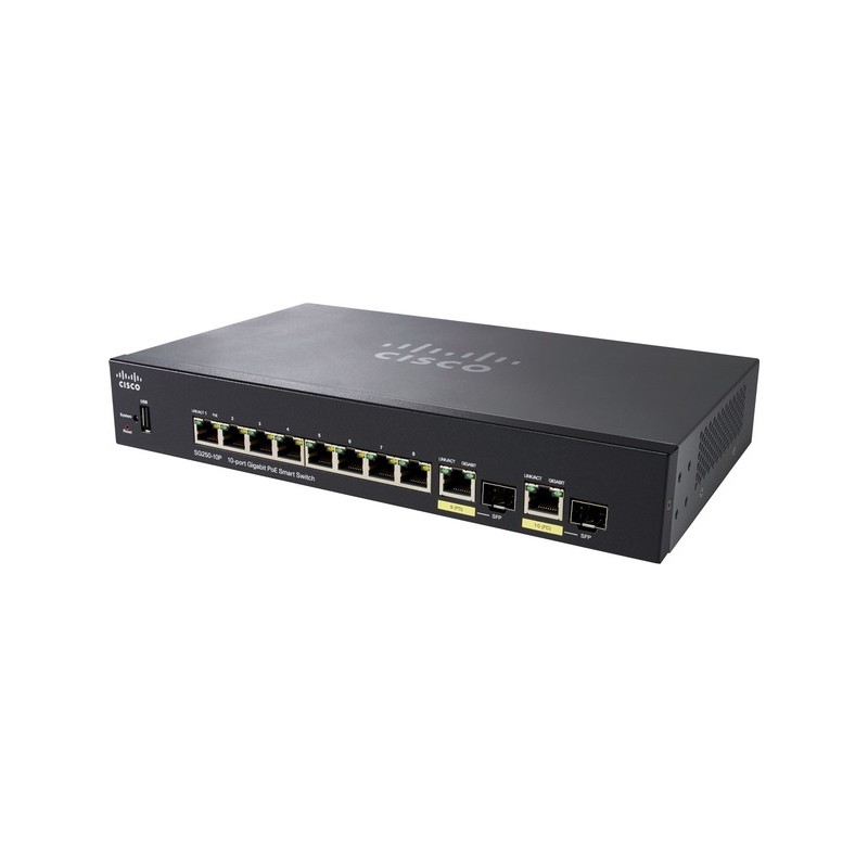 [SG250-10P-K9-EU] Price Cisco 10-Port Gigabit PoE Smart Switch ...